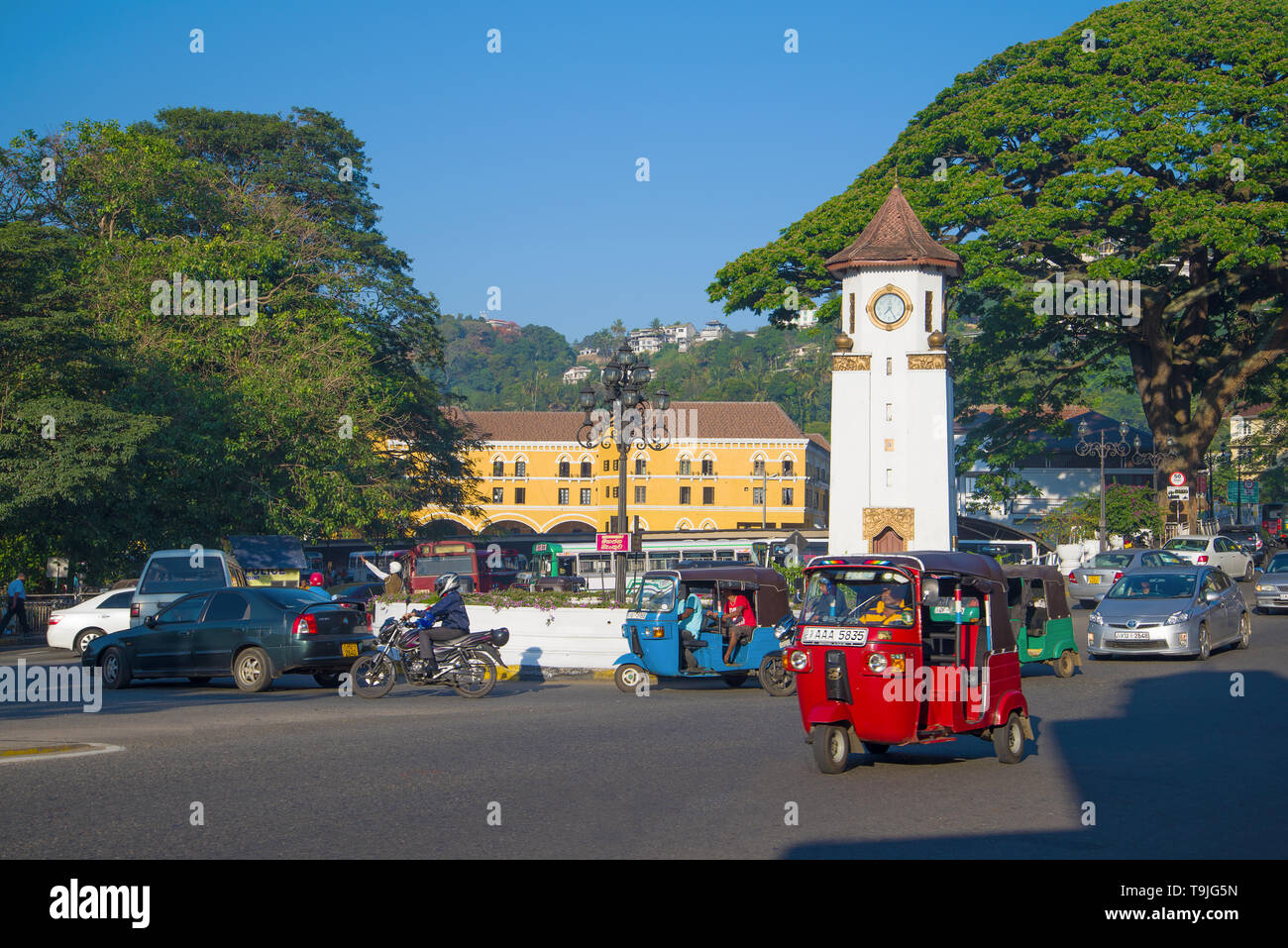 Sri lanka kandy clock tower hi-res stock photography and images - Alamy