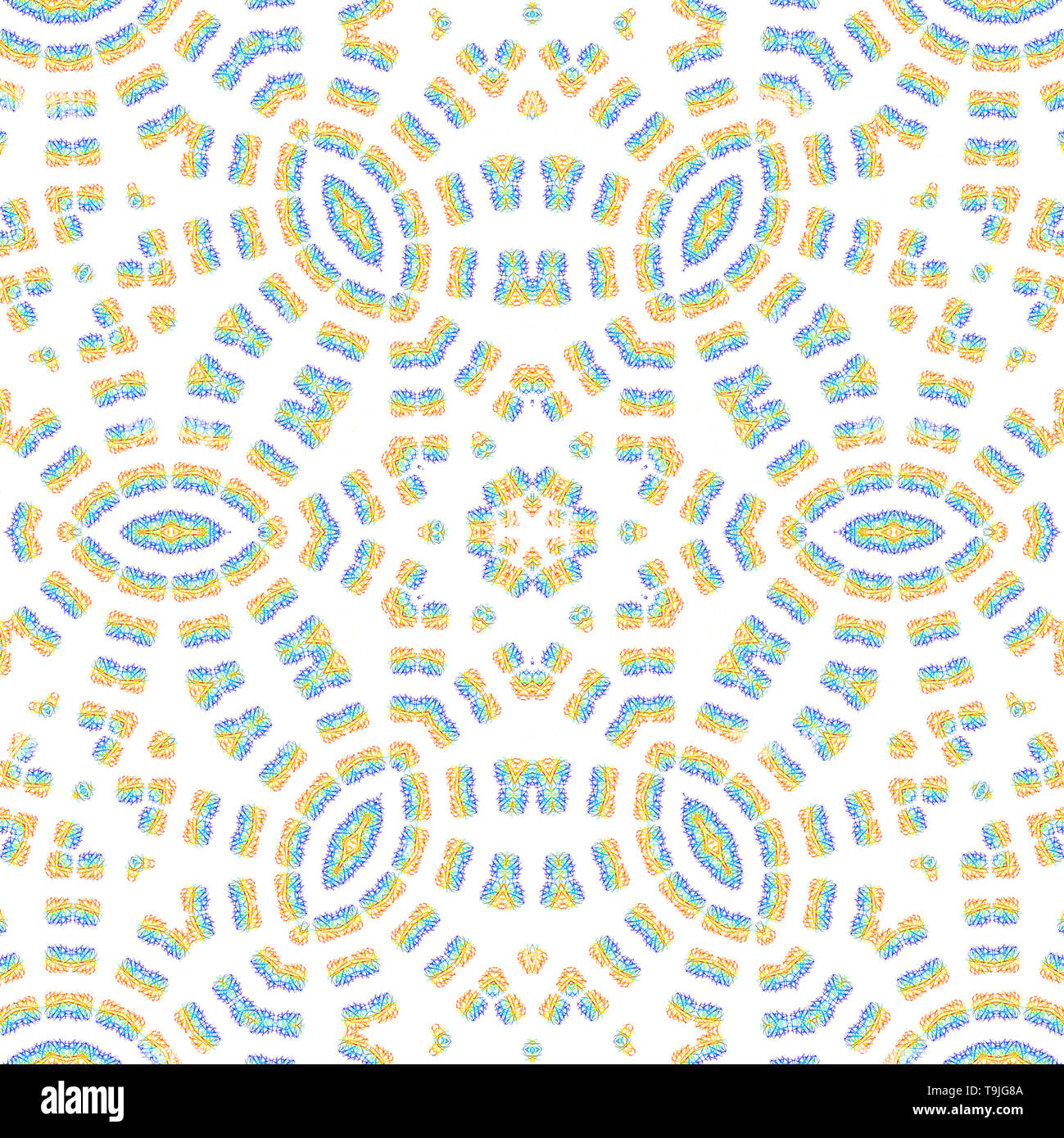 Abstract color pattern on white background Stock Photo - Alamy