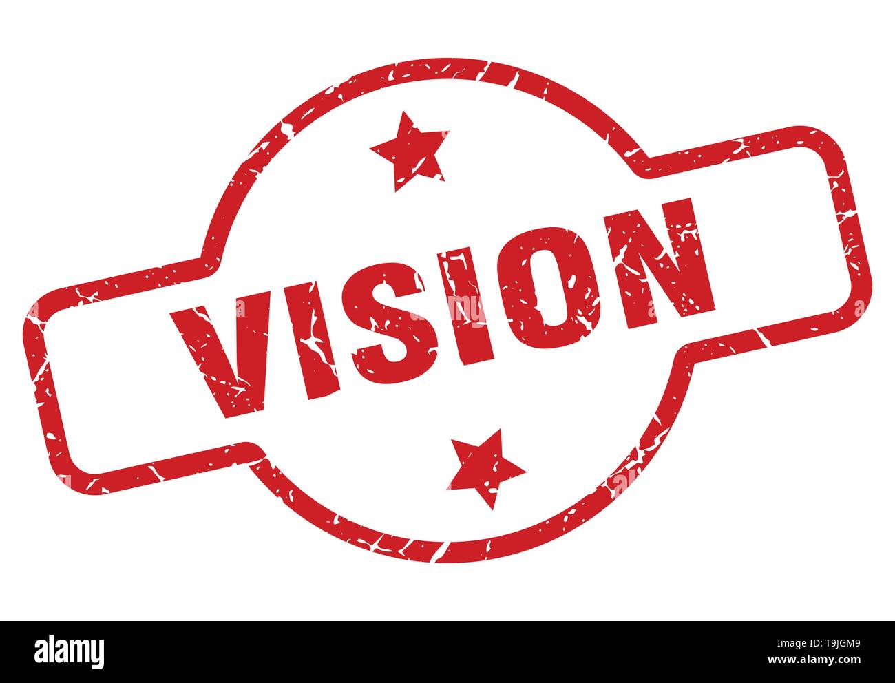 vision stamp isolated on white Stock Vector Image & Art - Alamy