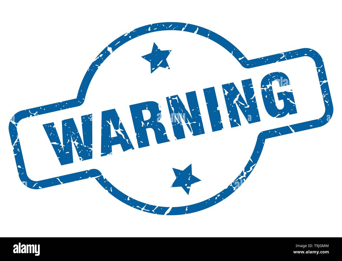 warning vintage stamp. warning sign Stock Vector Image & Art - Alamy