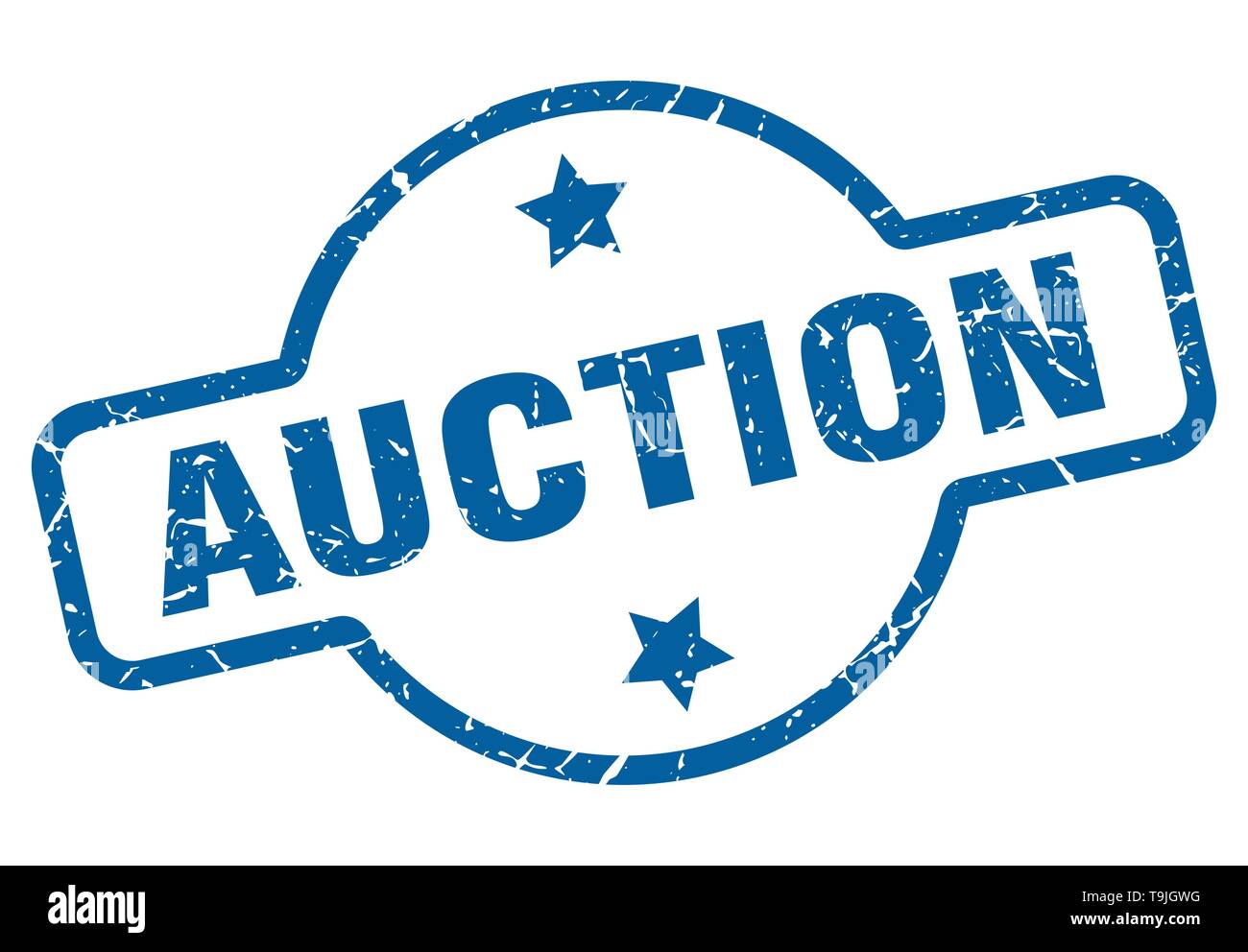 auction vintage stamp. auction sign Stock Vector Image & Art - Alamy