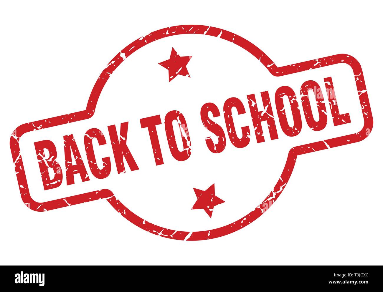 back to school stamp isolated on white Stock Vector Image & Art - Alamy