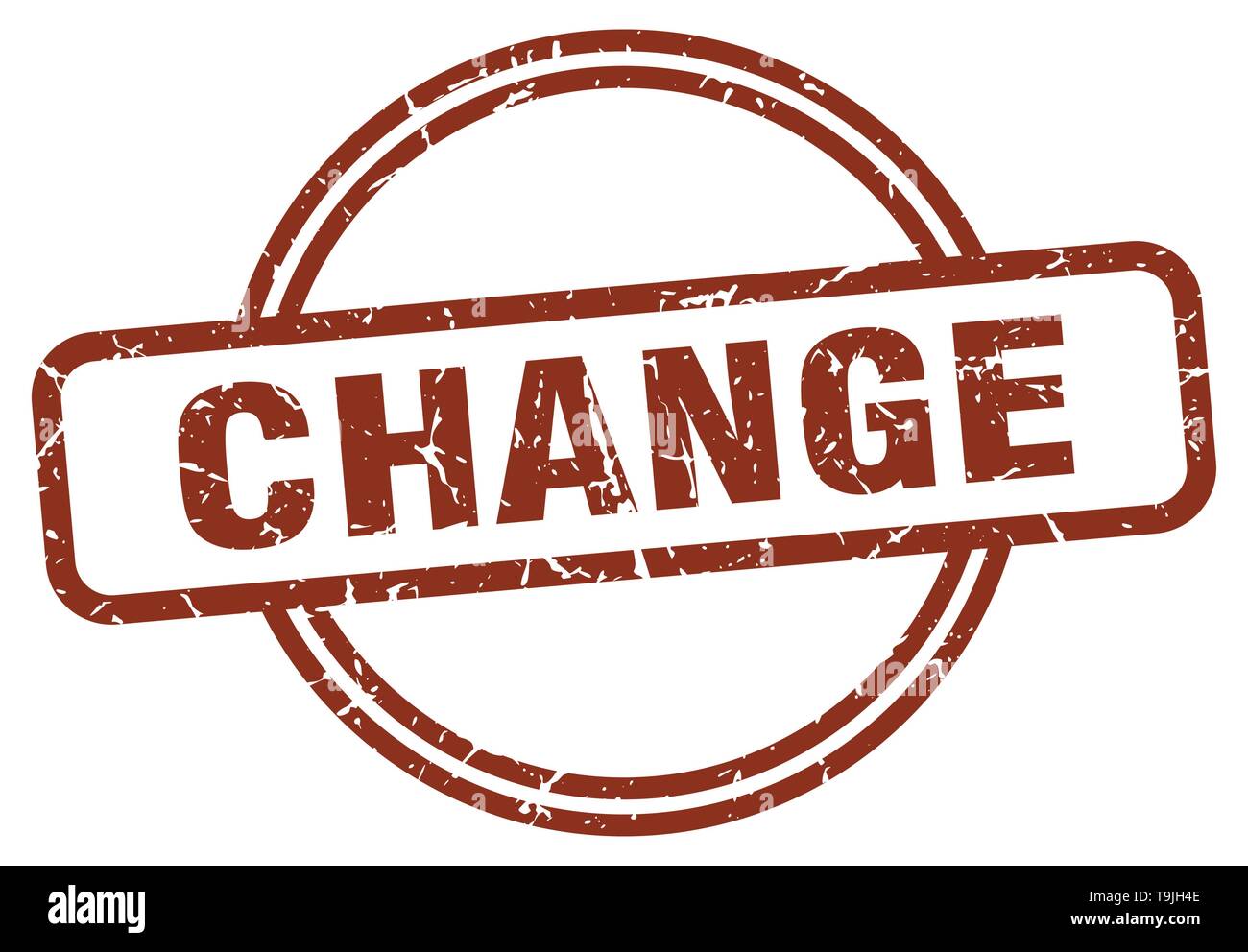 change stamp isolated on white Stock Vector Image & Art - Alamy