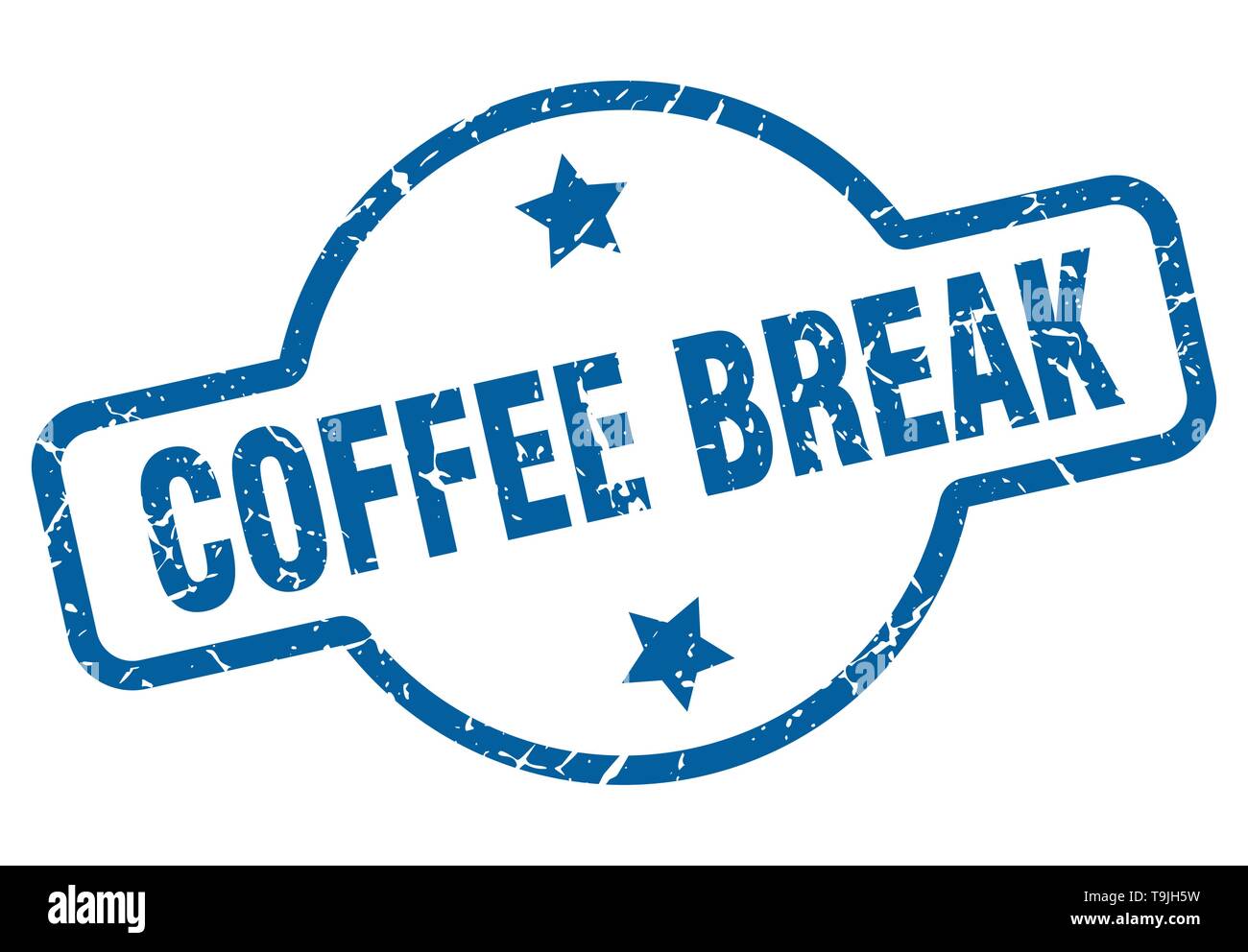 coffee break vintage stamp. coffee break sign Stock Vector Image & Art ...