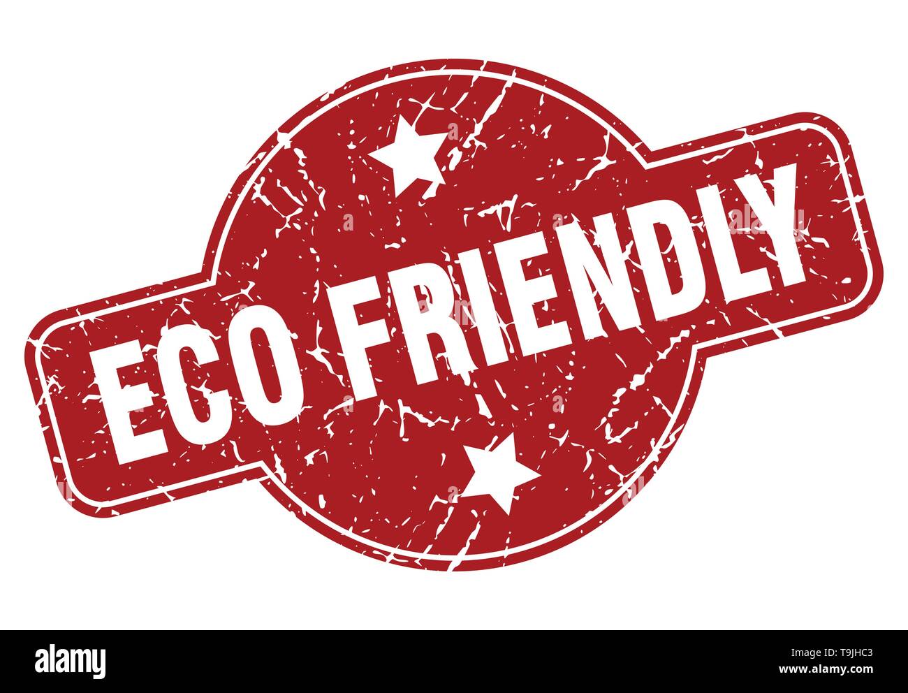 eco friendly vintage stamp. eco friendly sign Stock Vector Image & Art ...