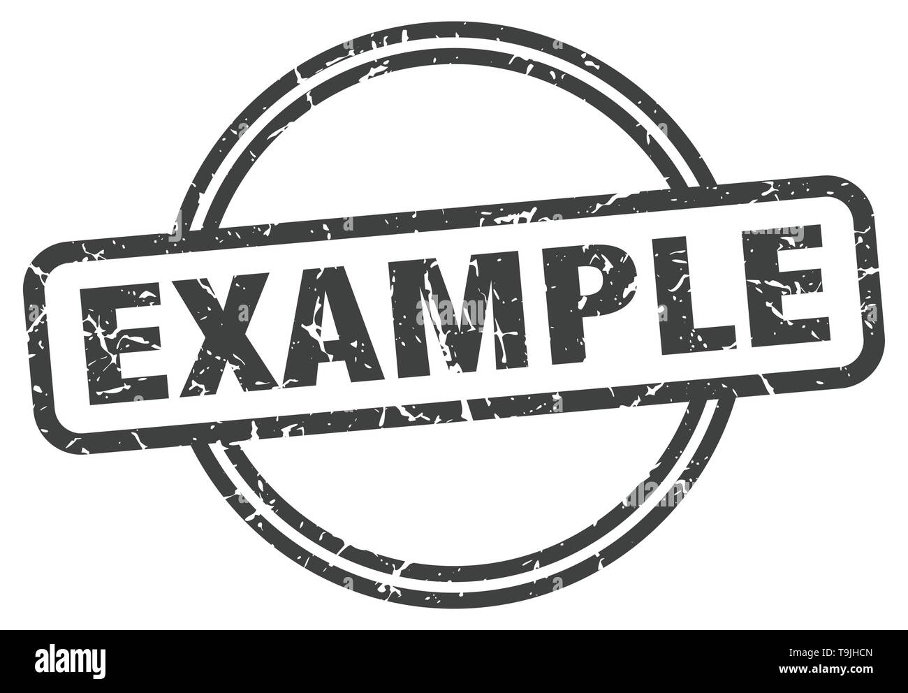 example vintage stamp. example sign Stock Vector Image & Art - Alamy