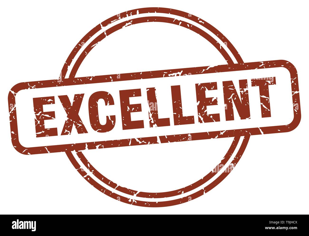 excellent stamp isolated on white Stock Vector Image & Art - Alamy