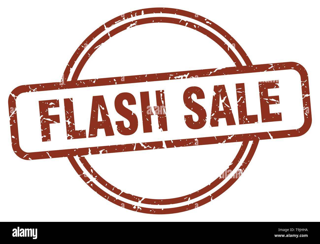 flash sale stamp isolated on white Stock Vector Image & Art - Alamy