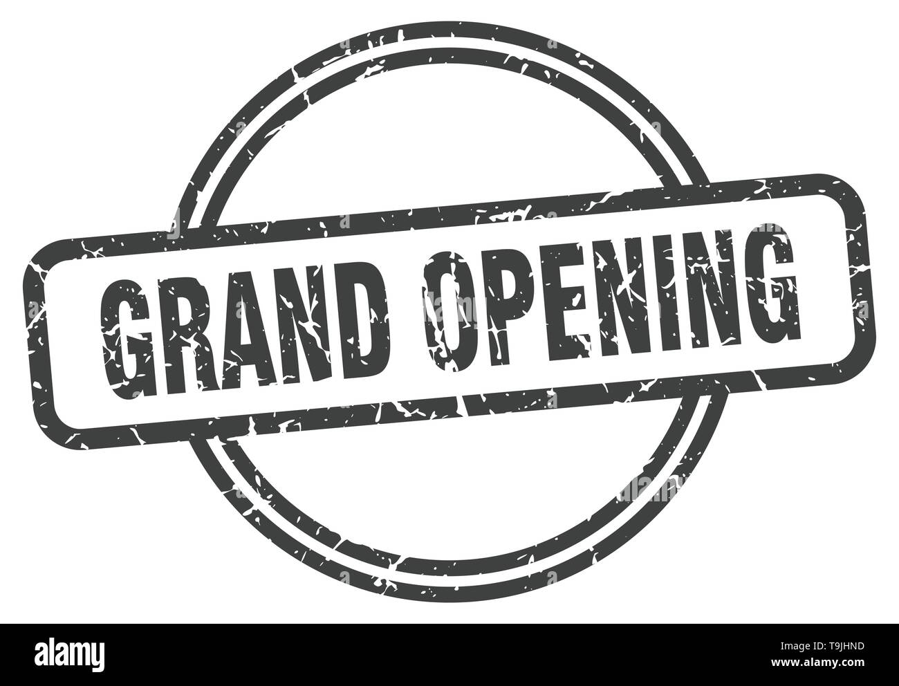 grand opening vintage stamp. grand opening sign Stock Vector Image ...