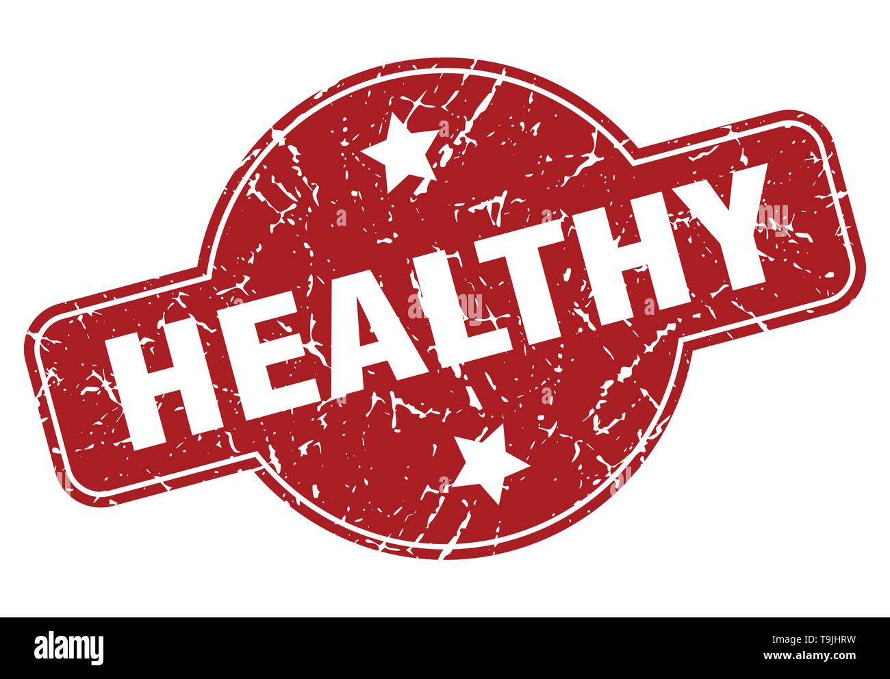 healthy vintage stamp. healthy sign Stock Vector Image & Art - Alamy