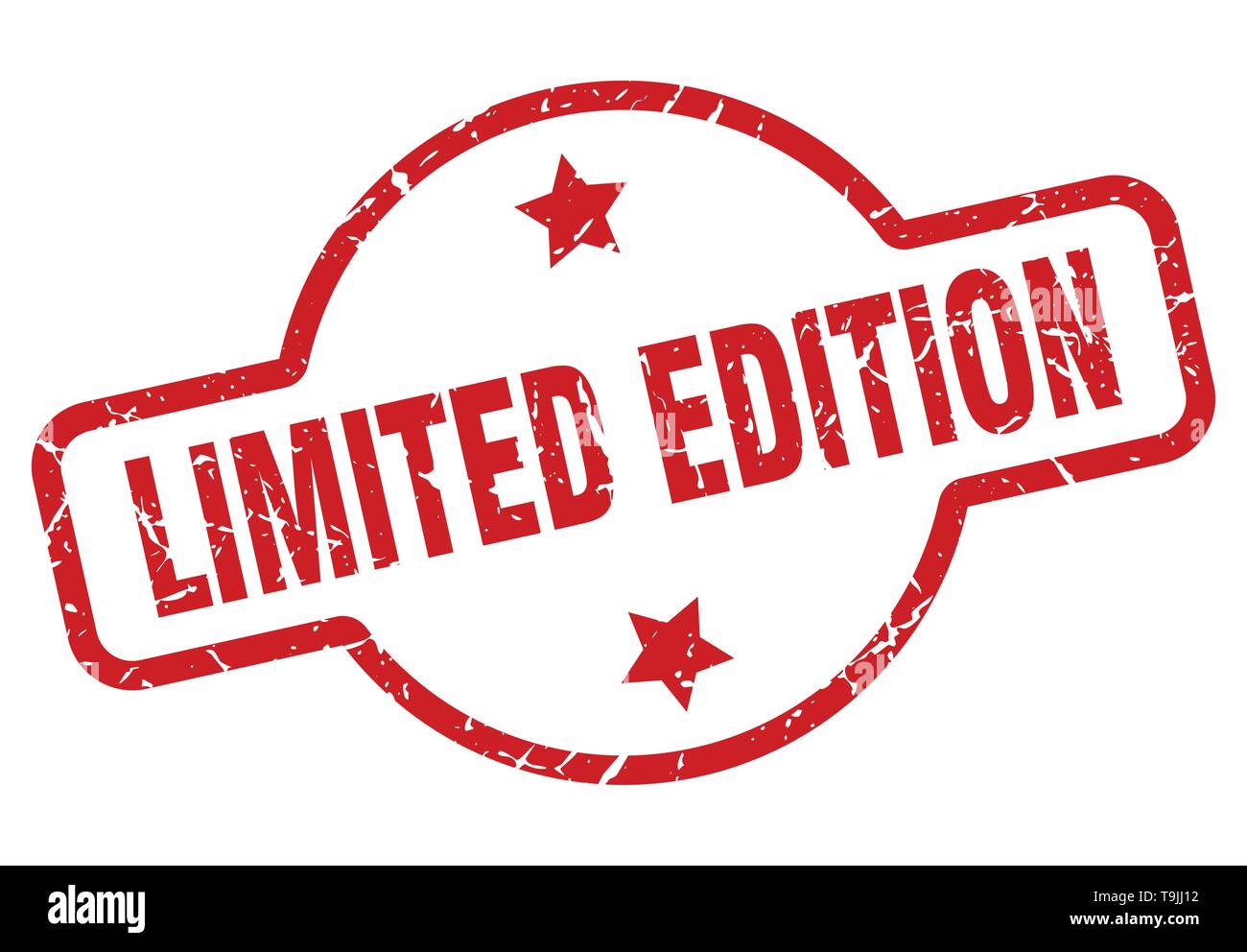 limited edition stamp isolated on white Stock Vector Image & Art - Alamy
