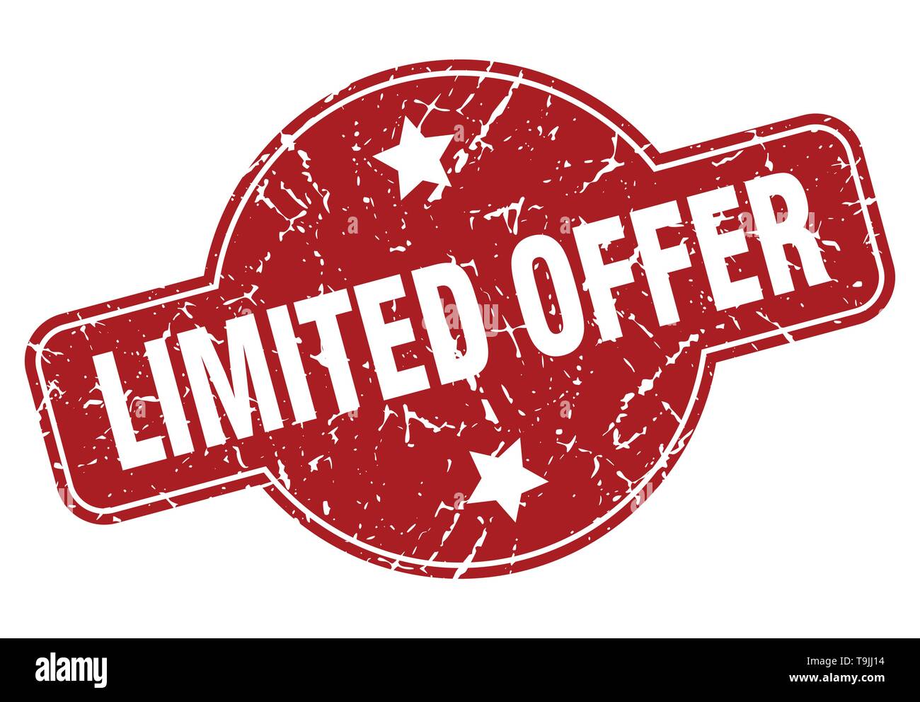 limited offer vintage stamp. limited offer sign Stock Vector Image ...