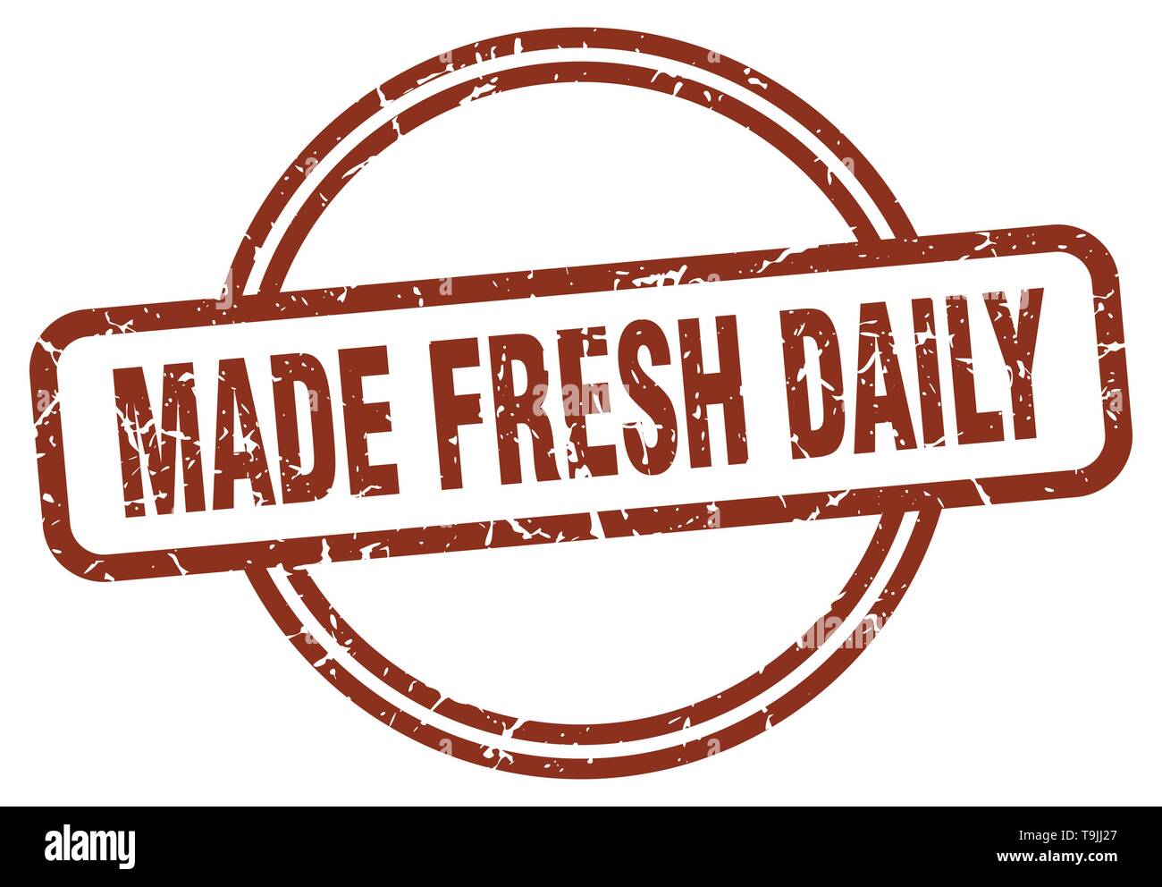 Made fresh daily banner hi-res stock photography and images - Alamy