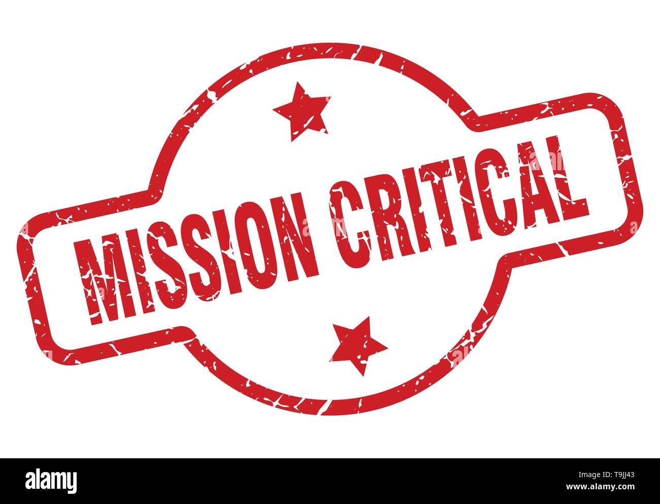 mission critical stamp isolated on white Stock Vector Image & Art - Alamy