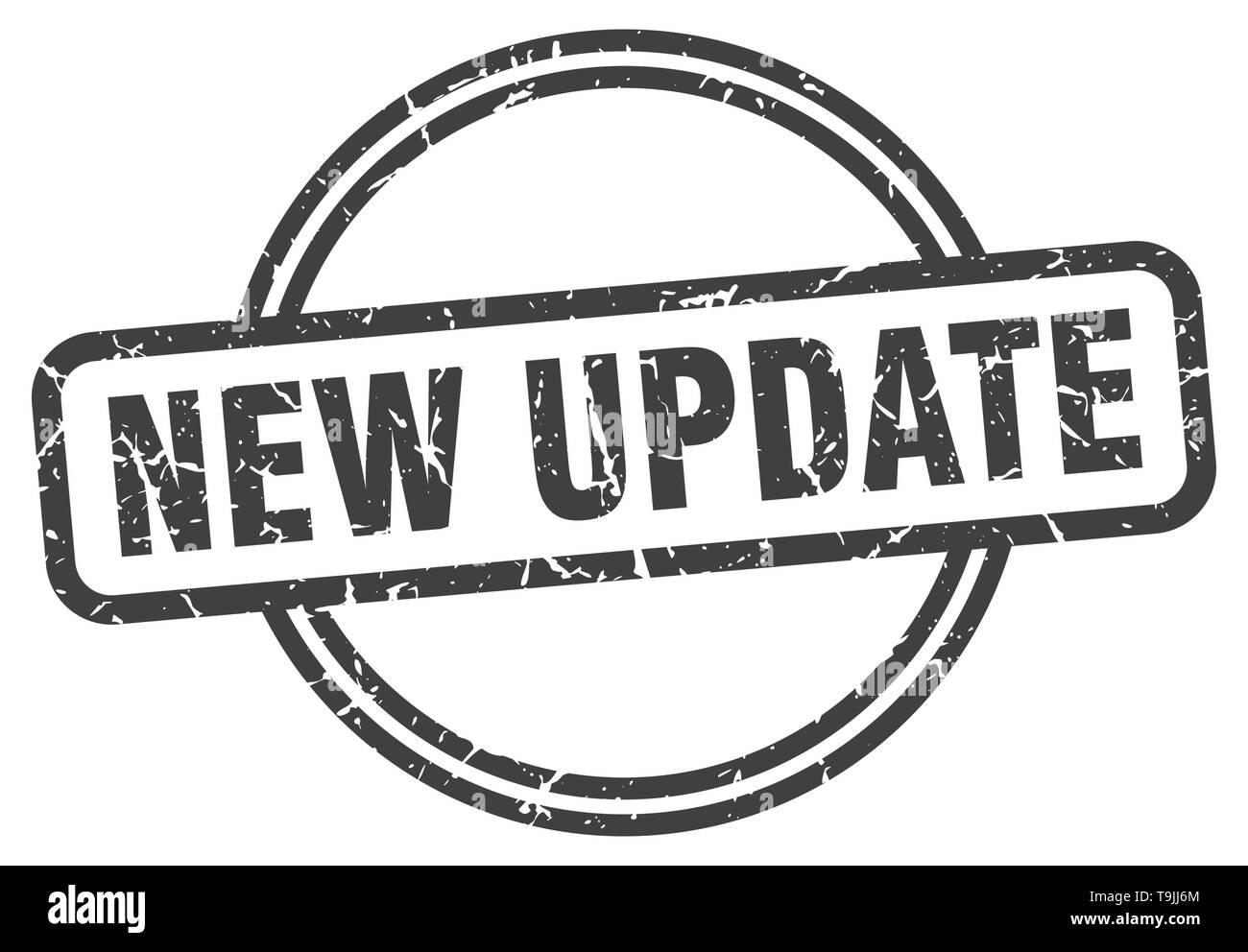 New update stamp sign seal hi-res stock photography and images - Alamy