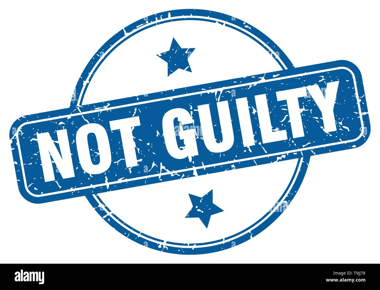 Not guilty Stock Vector Images - Alamy