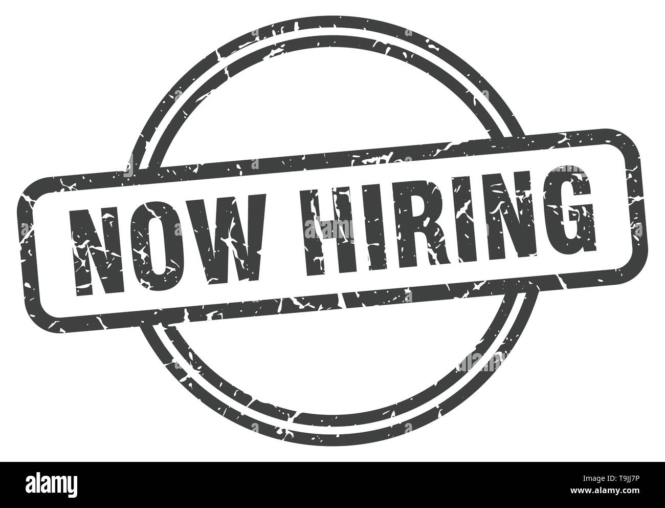 now hiring vintage stamp. now hiring sign Stock Vector Image & Art - Alamy