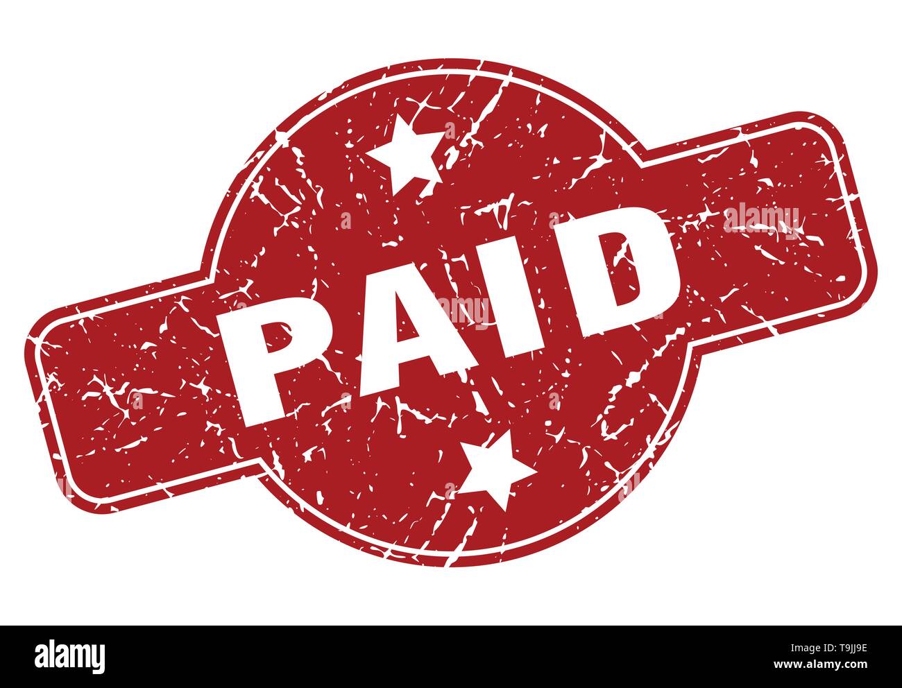 paid vintage stamp. paid sign Stock Vector Image & Art - Alamy