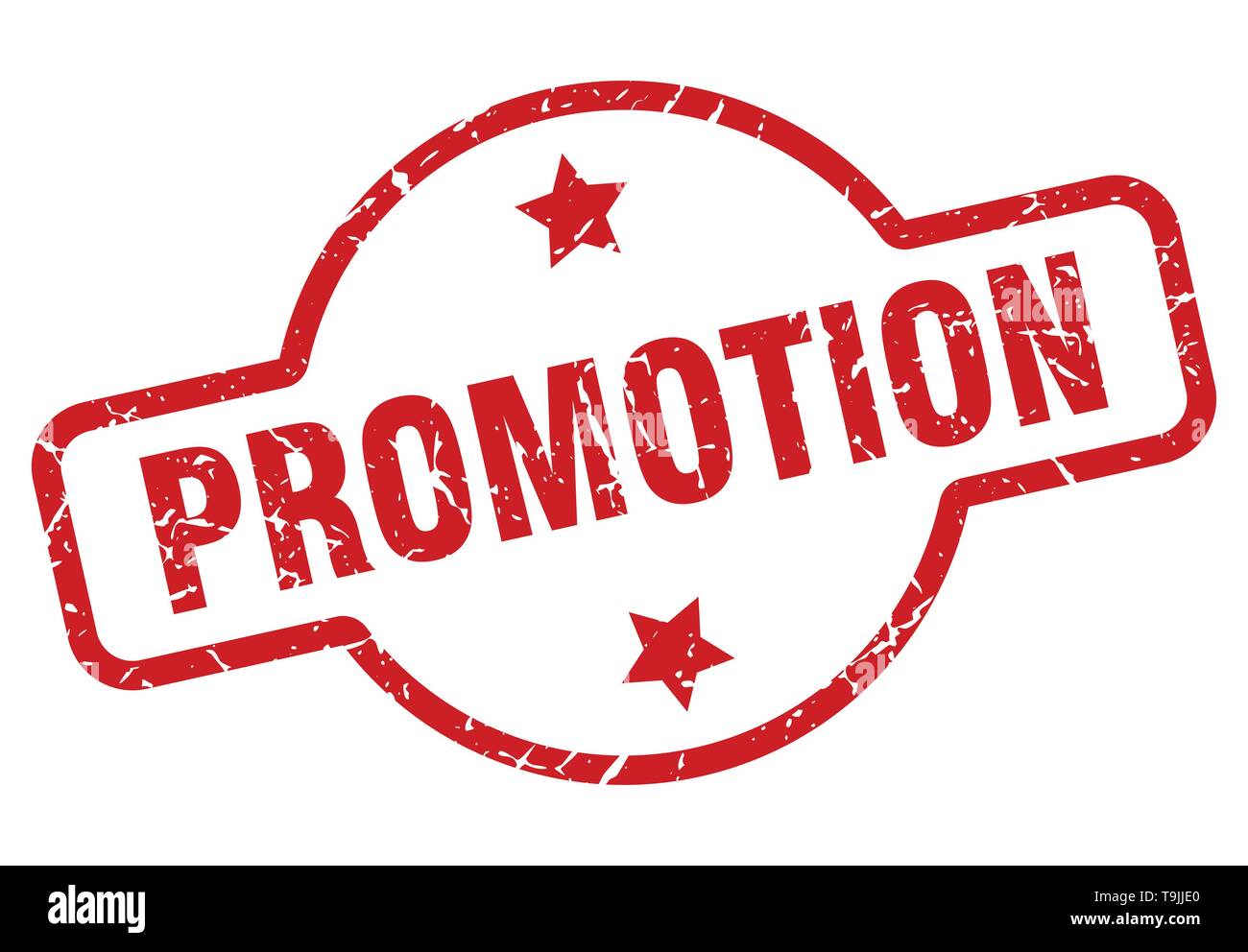 promotion stamp isolated on white Stock Vector Image & Art - Alamy