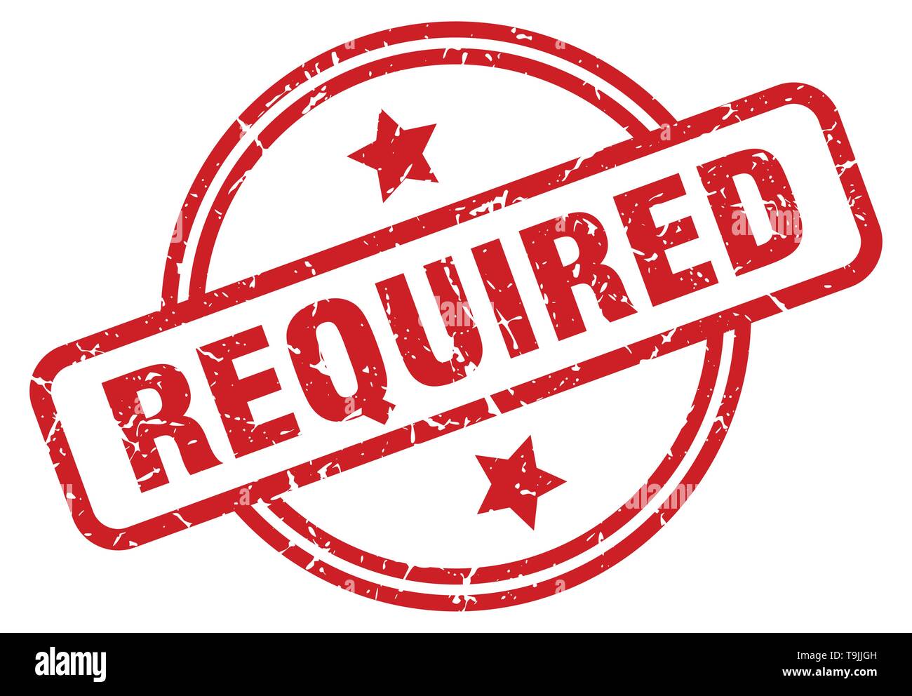 required round grunge isolated stamp Stock Vector Image & Art - Alamy