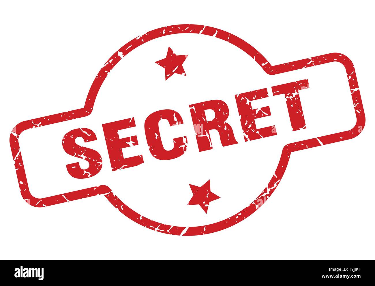 secret stamp isolated on white Stock Vector Image & Art - Alamy