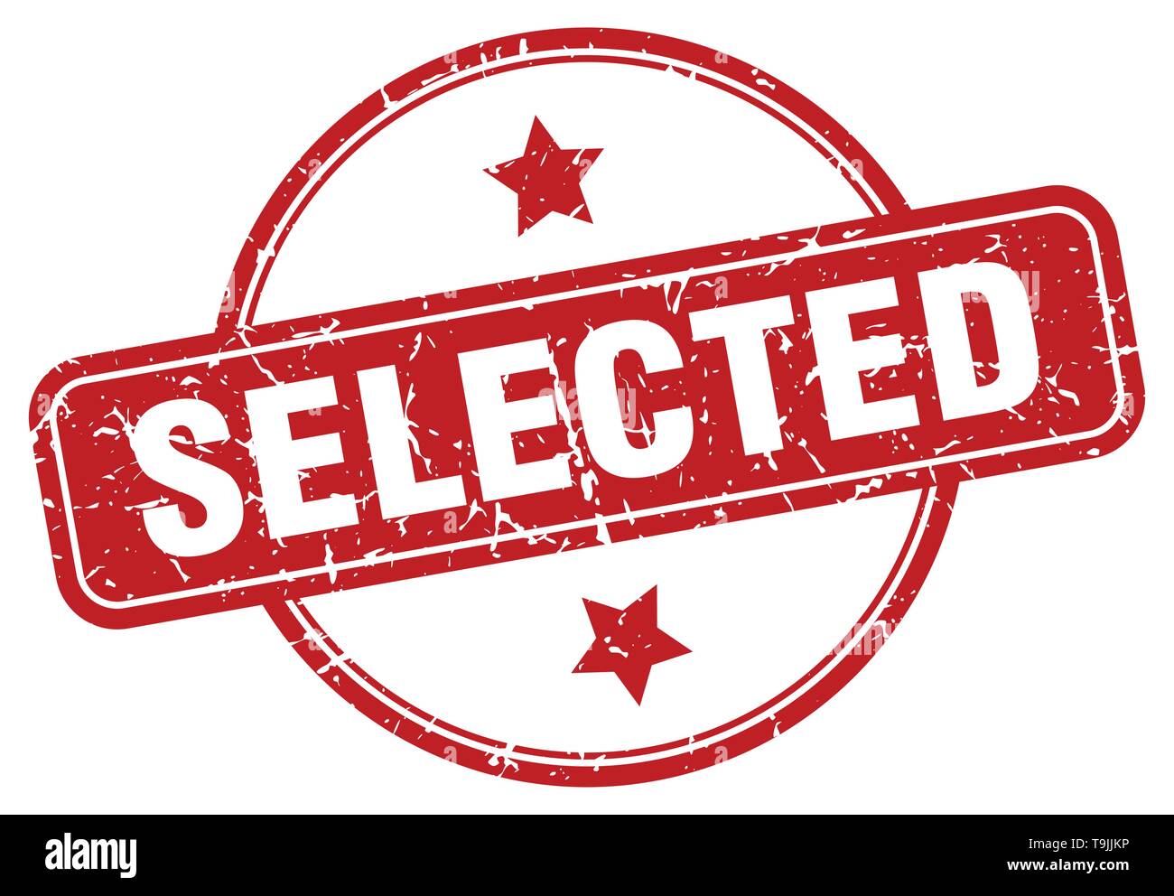 selected vintage round isolated stamp Stock Vector Image & Art - Alamy