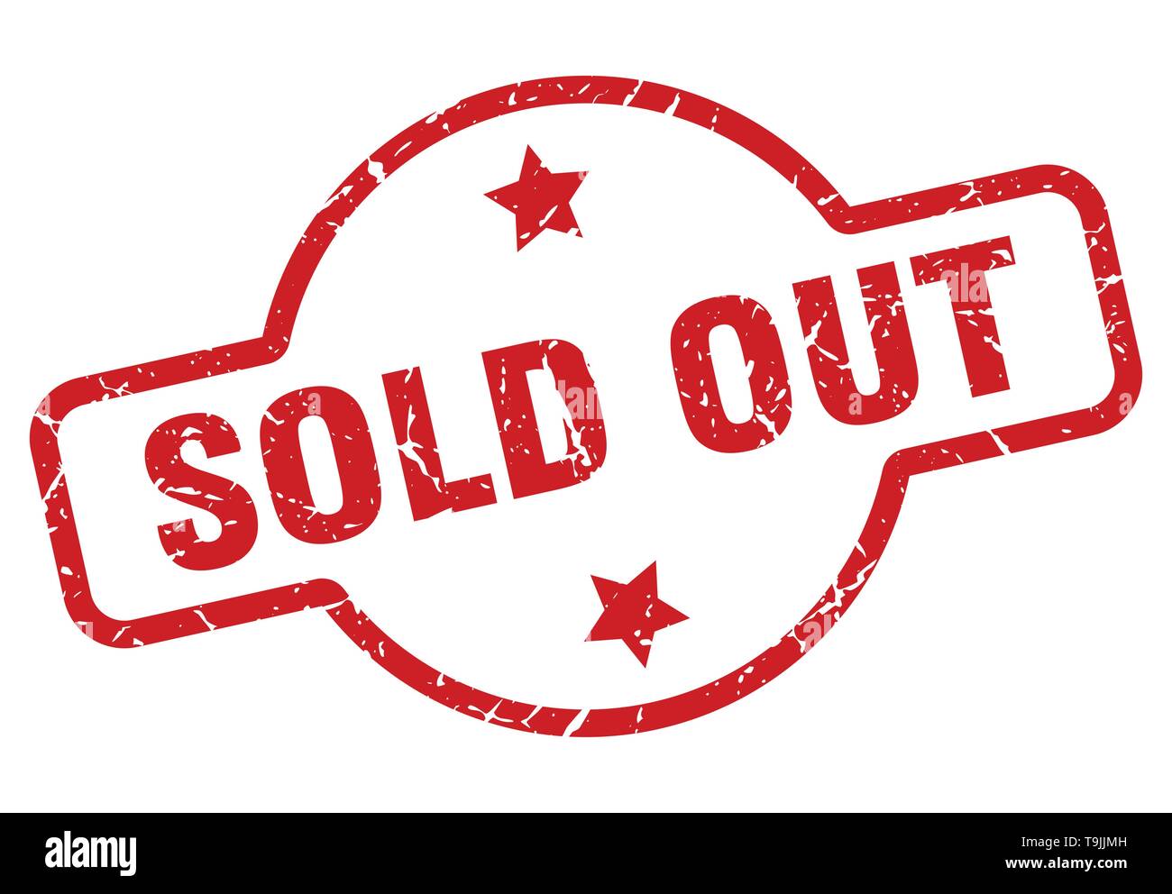 sold out stamp isolated on white Stock Vector Image & Art - Alamy