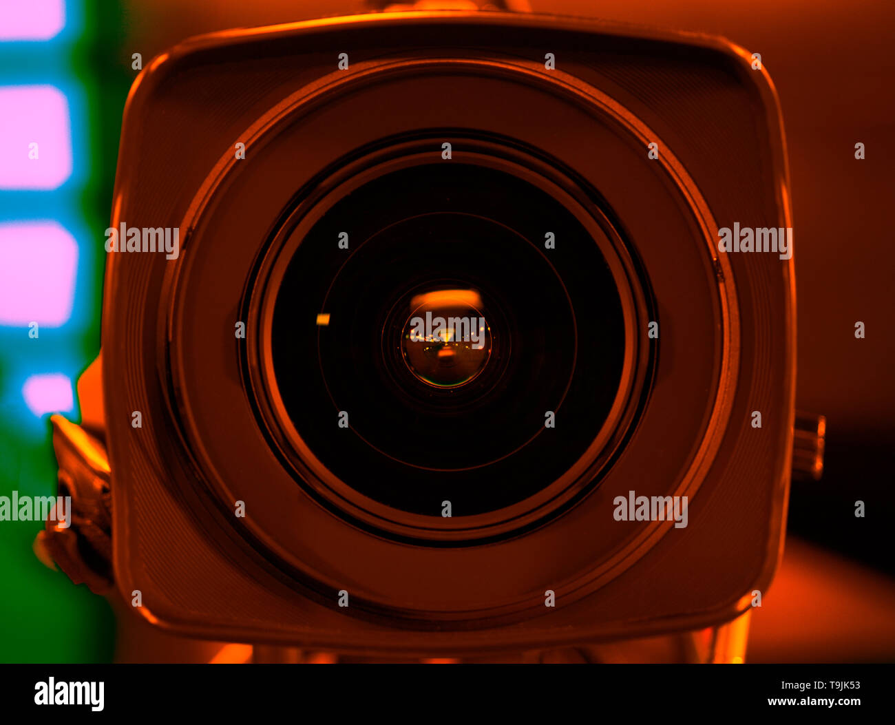 Camera Lens Extreme Close Up Stock Photo - Alamy
