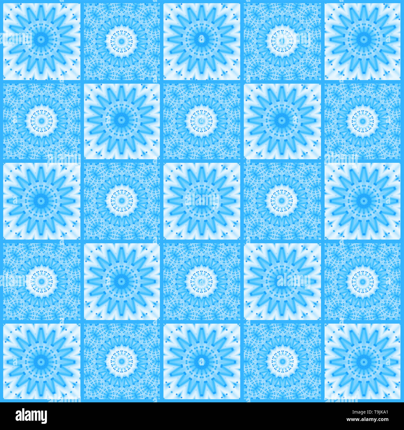 Background with abstract blue repeating pattern Stock Photo - Alamy