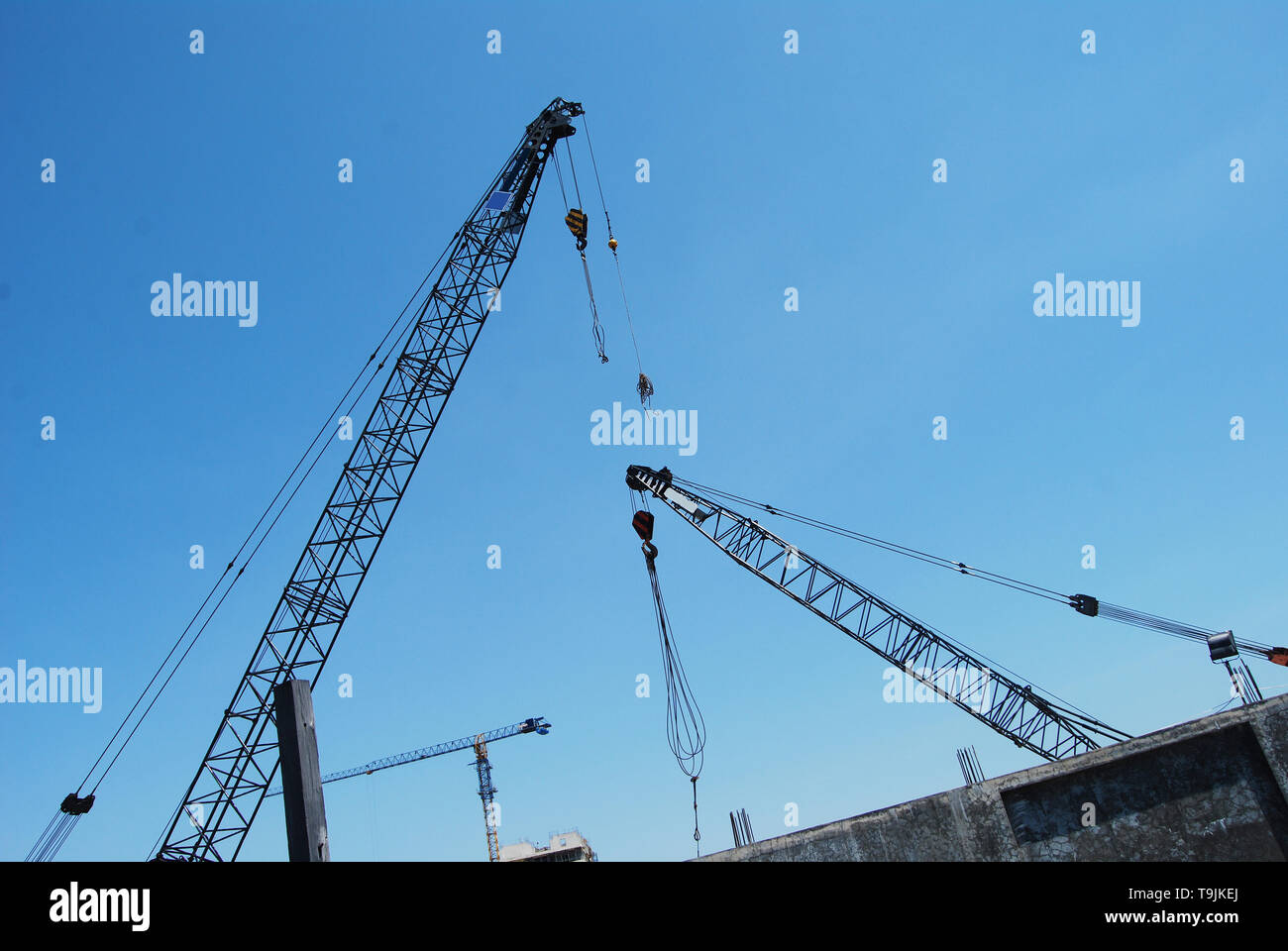 Over high cargo lifting with equipment hi-res stock photography and ...