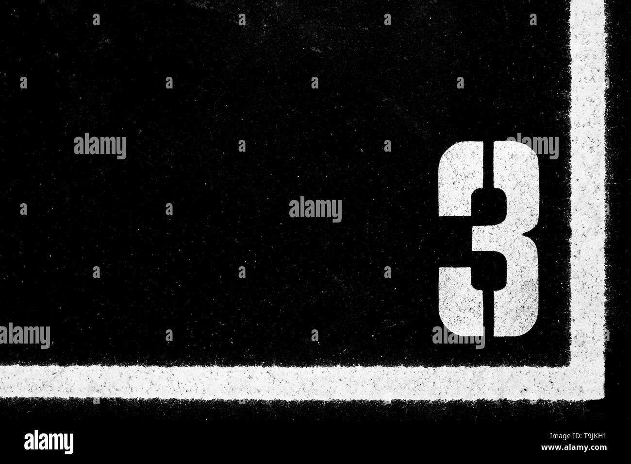 Straight path on white Black and White Stock Photos & Images - Alamy