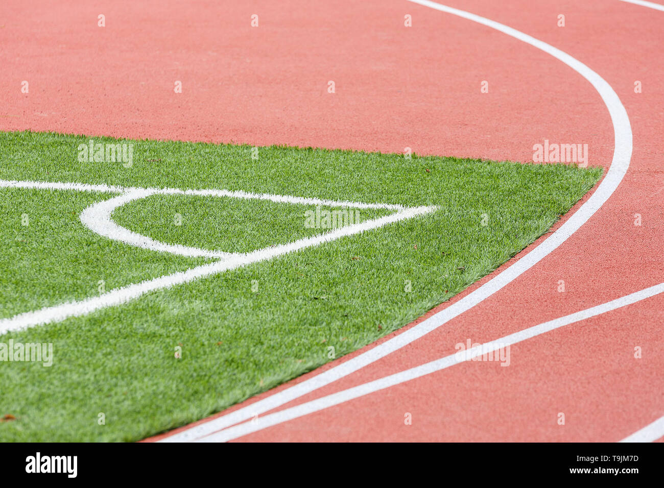 Artificial grass school playground hi-res stock photography and images ...