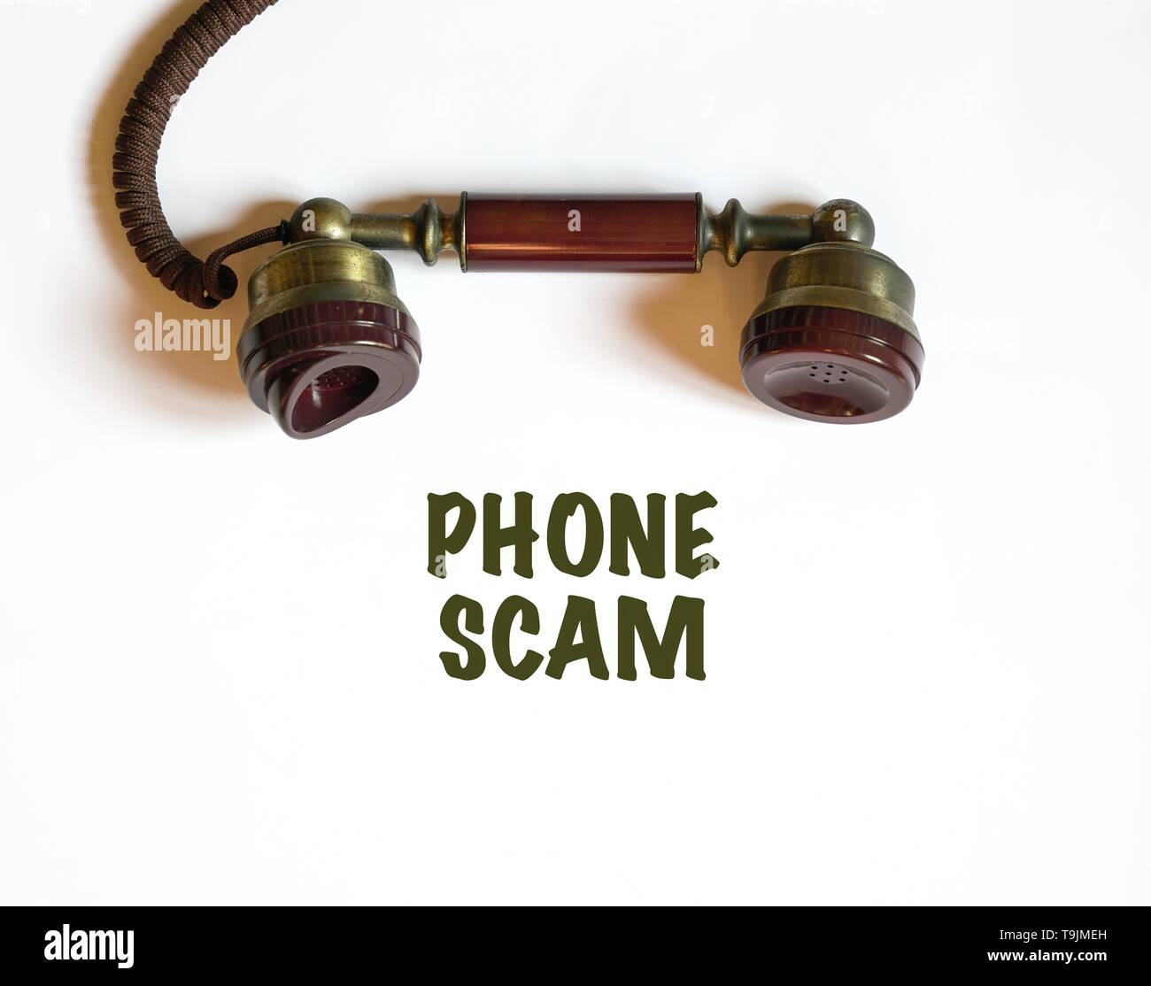 Dangling receiver hi-res stock photography and images - Alamy