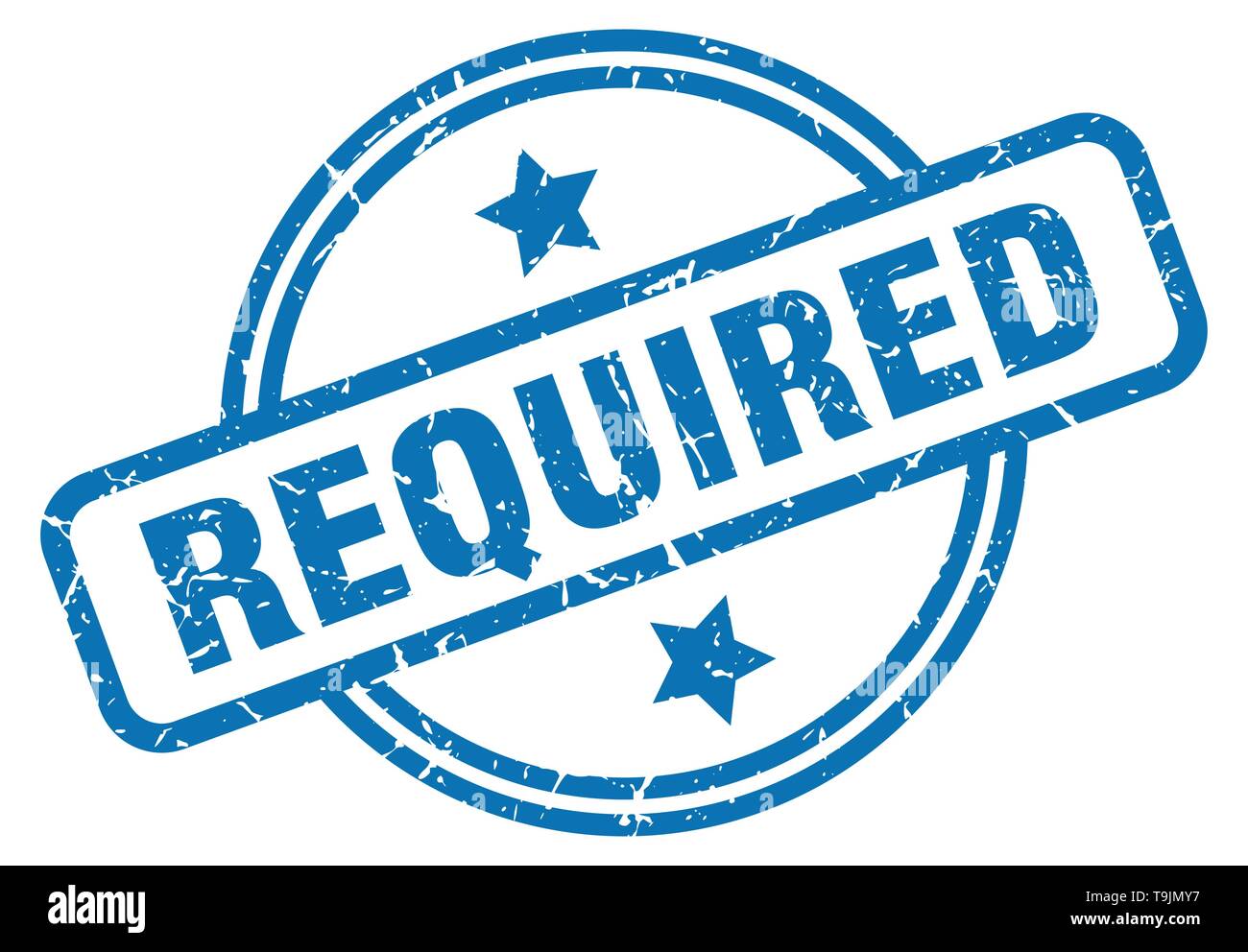 required round vintage grunge stamp Stock Vector Image & Art - Alamy