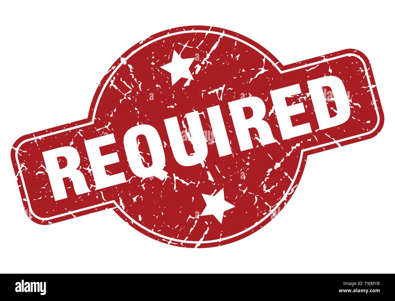 required vintage stamp. required sign Stock Vector Image & Art - Alamy
