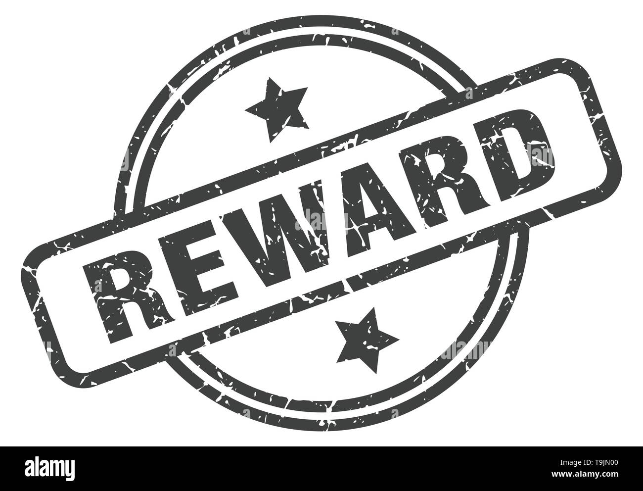 reward stamp isolated on white Stock Vector Image & Art - Alamy
