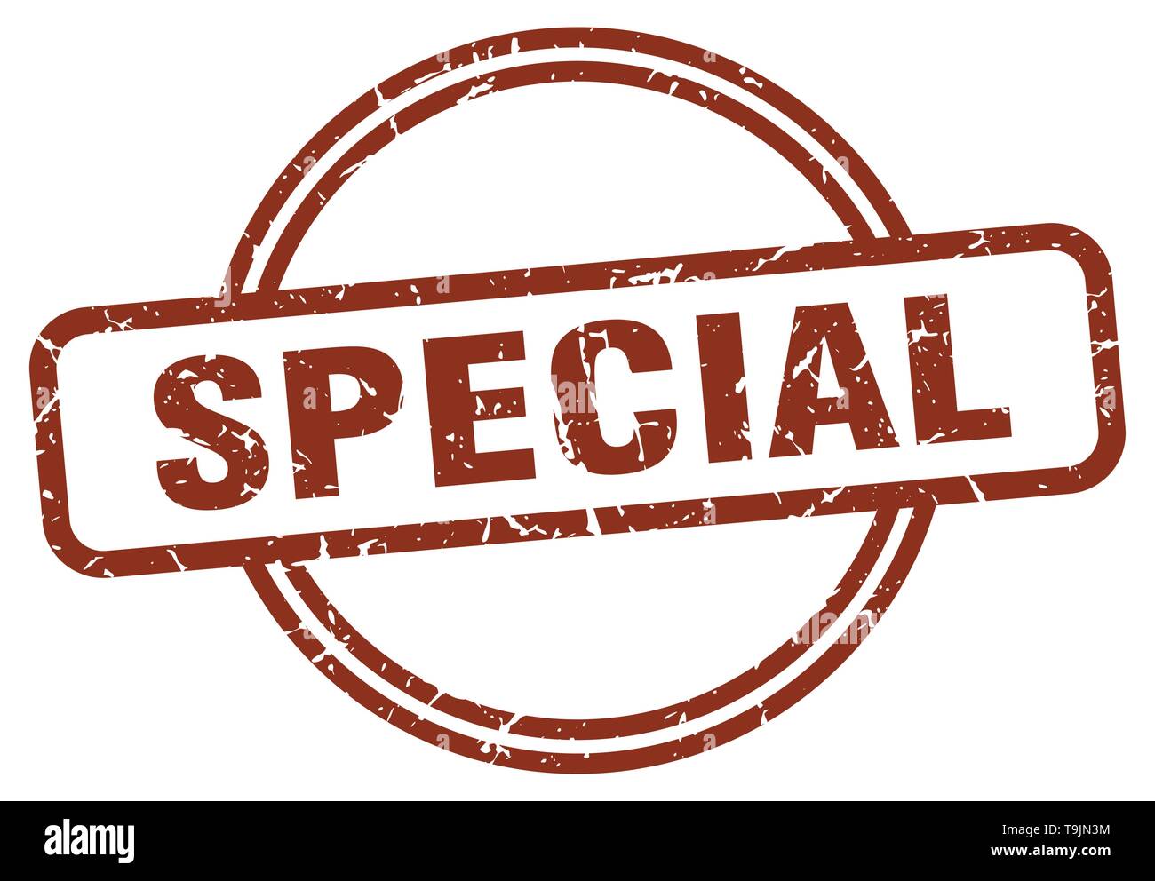 special stamp isolated on white Stock Vector Image & Art - Alamy