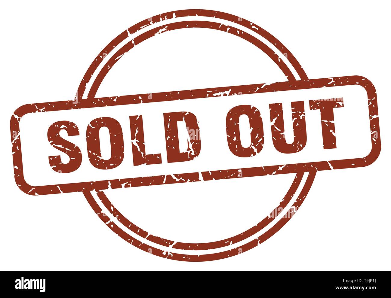 sold out stamp isolated on white Stock Vector Image & Art - Alamy