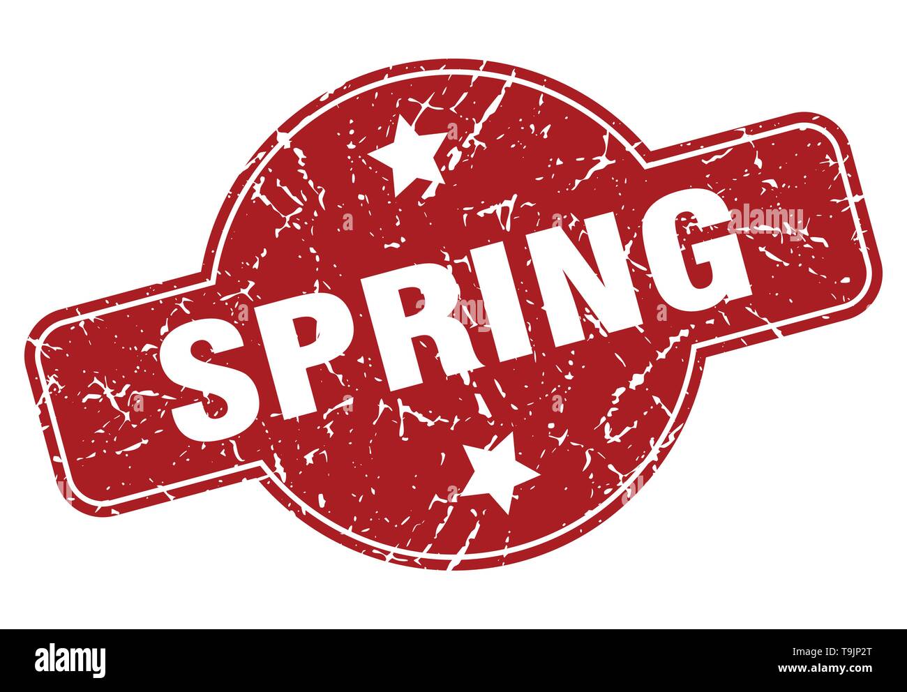 spring vintage stamp. spring sign Stock Vector Image & Art - Alamy