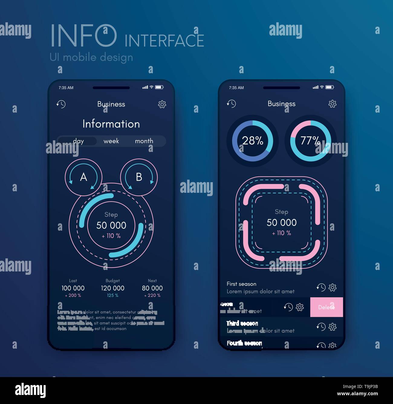 Mobile stock vector hi-res stock photography and images - Alamy