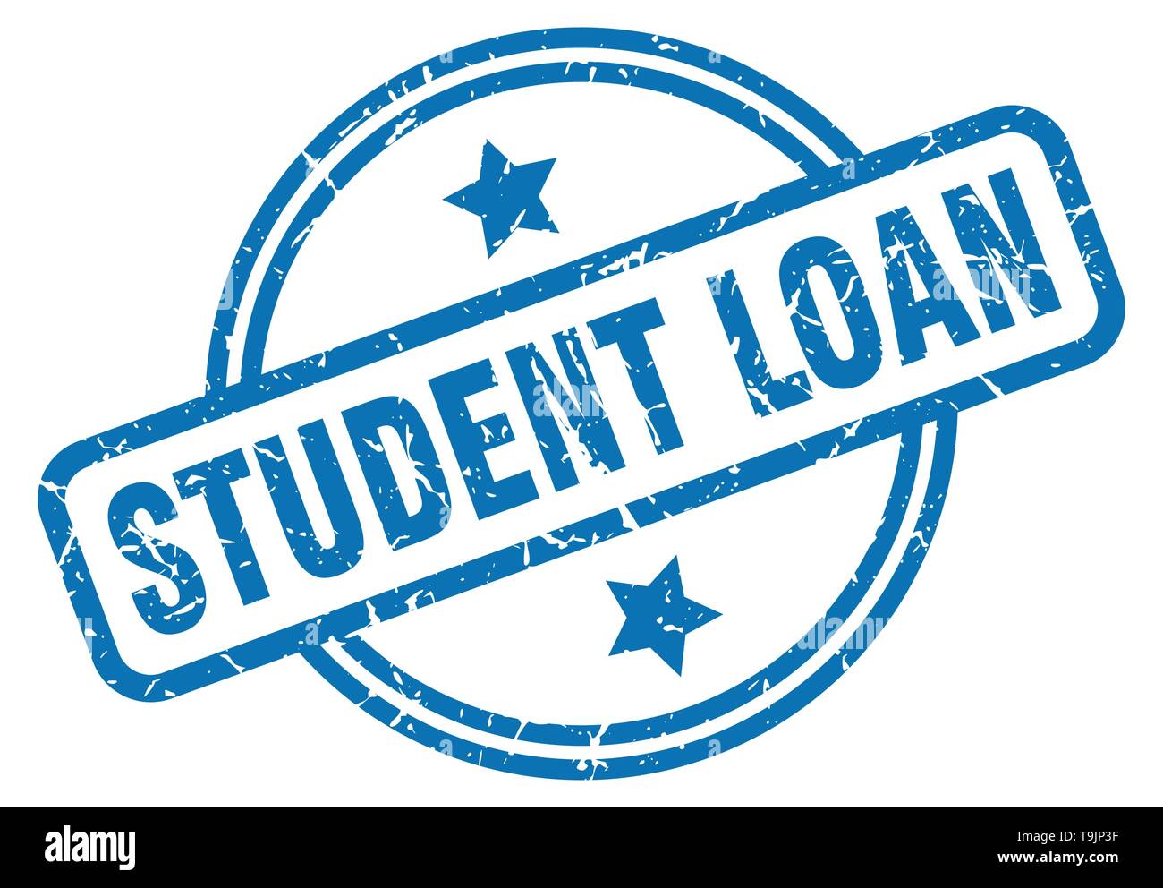 student loan round vintage grunge stamp Stock Vector Image & Art - Alamy