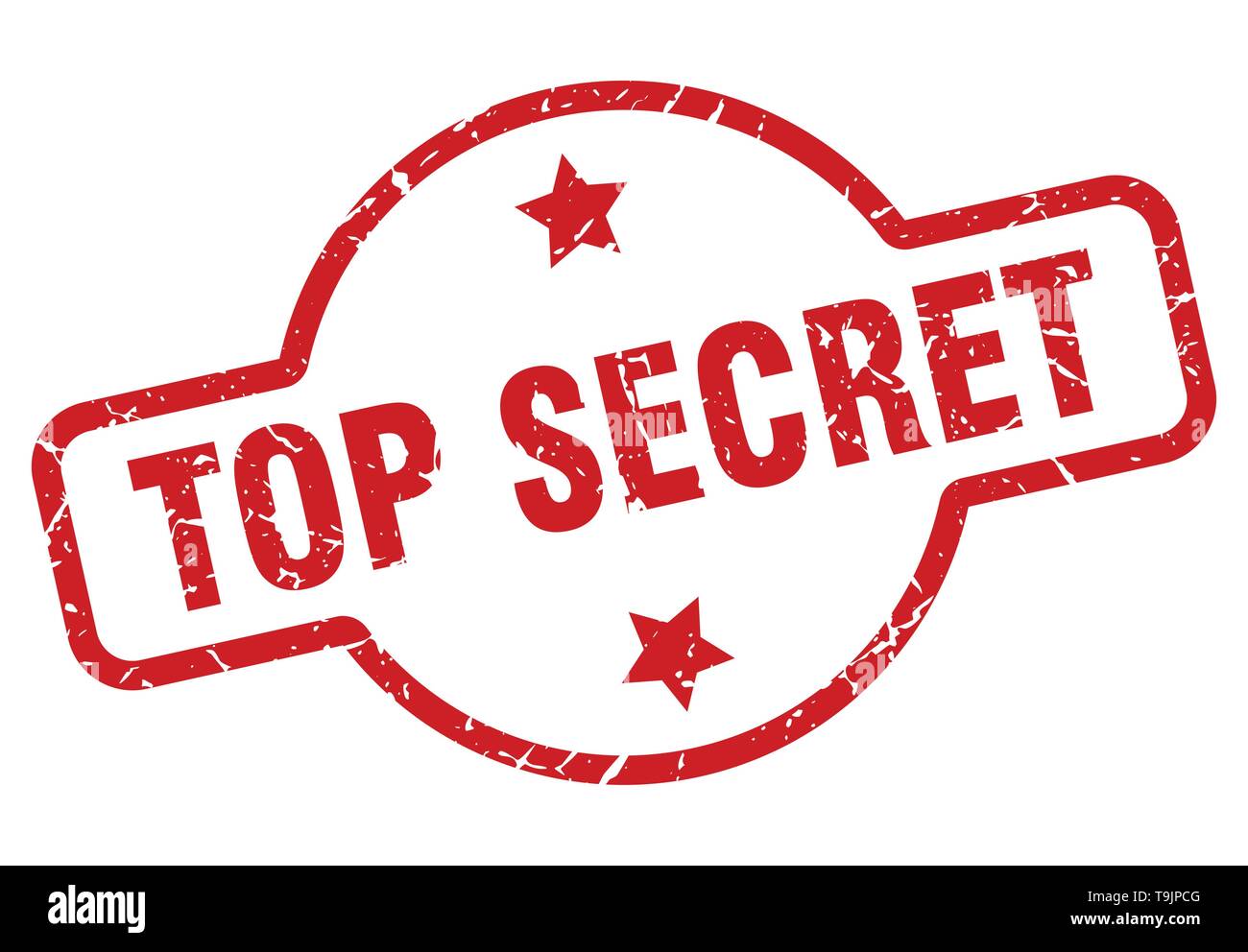 top secret stamp isolated on white Stock Vector Image & Art - Alamy