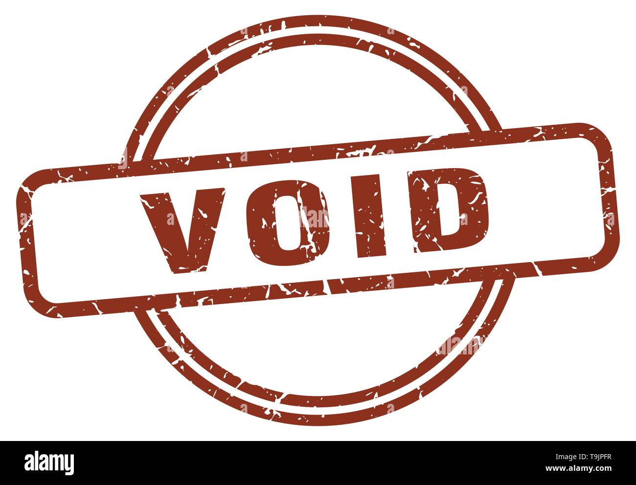 void stamp isolated on white Stock Vector Image & Art - Alamy