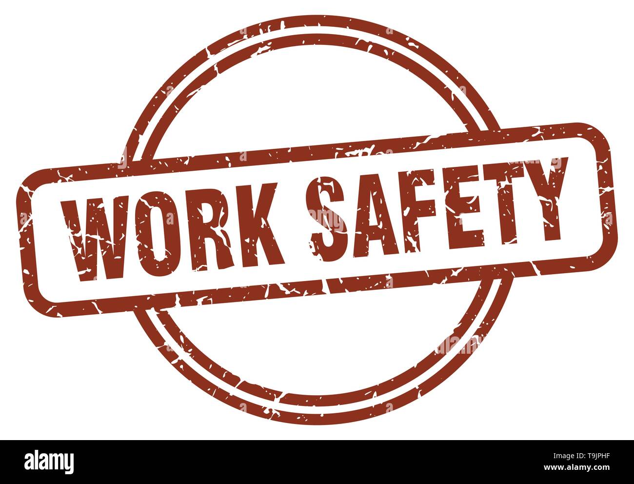 work safety stamp isolated on white Stock Vector Image & Art - Alamy