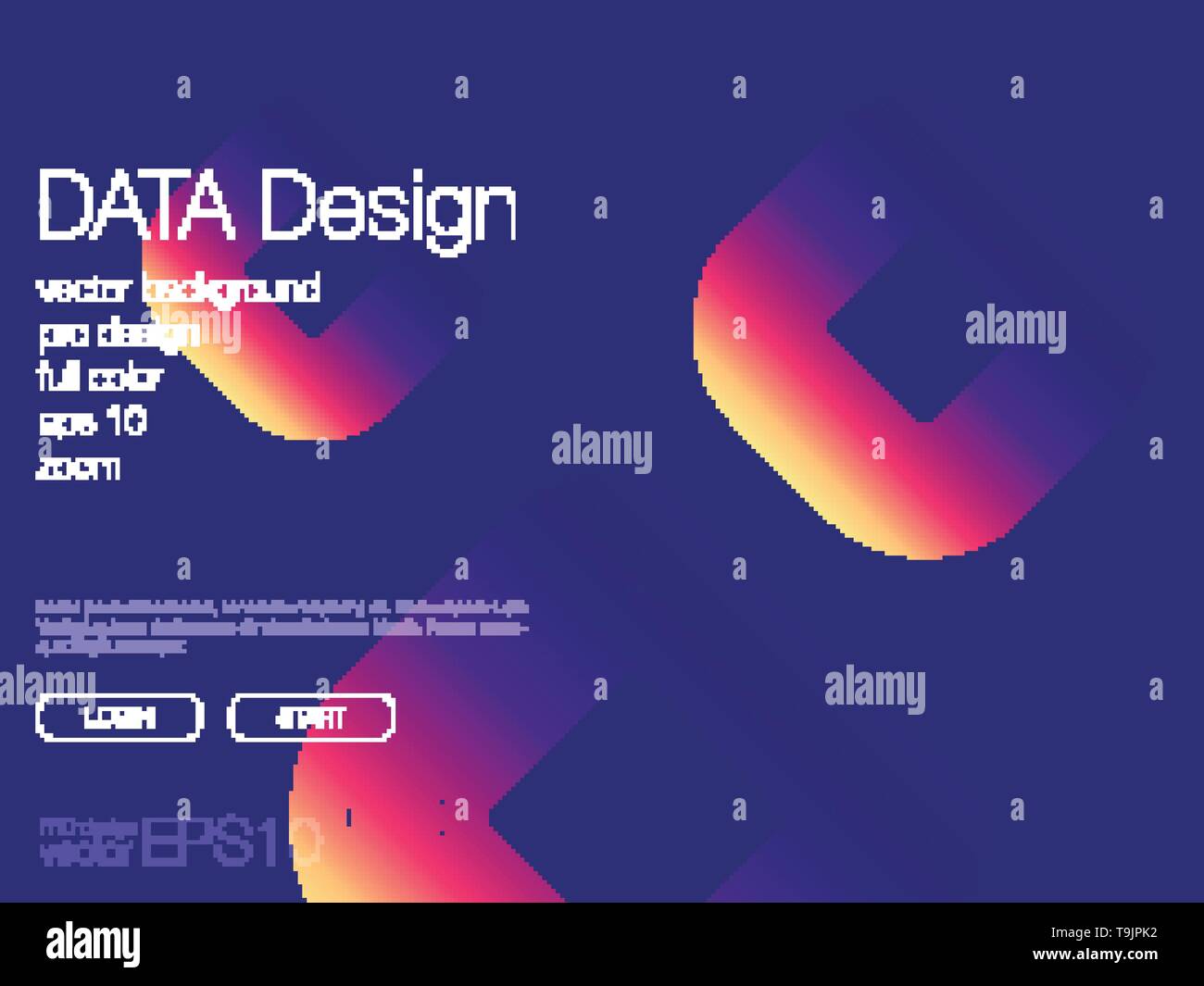 Abstract blend background. Template for web site Stock Vector Image ...