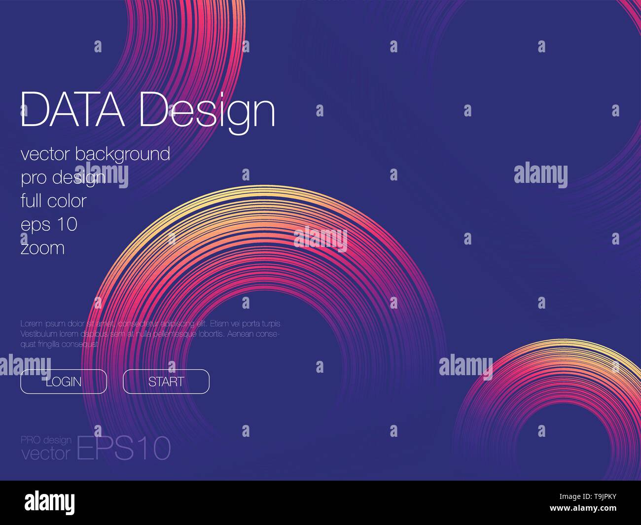 Abstract blend background. Template for web site Stock Vector Image ...