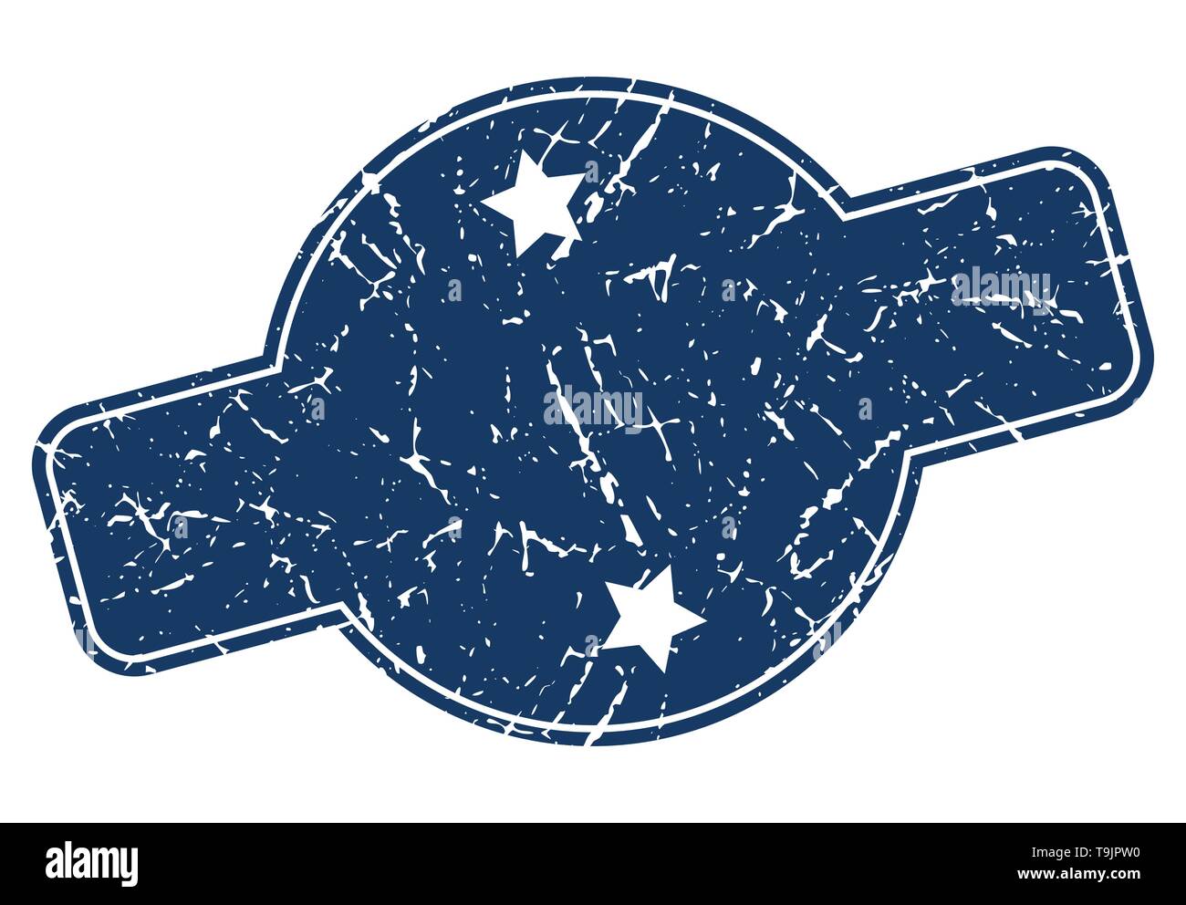 blank vintage round isolated stamp Stock Vector Image & Art - Alamy