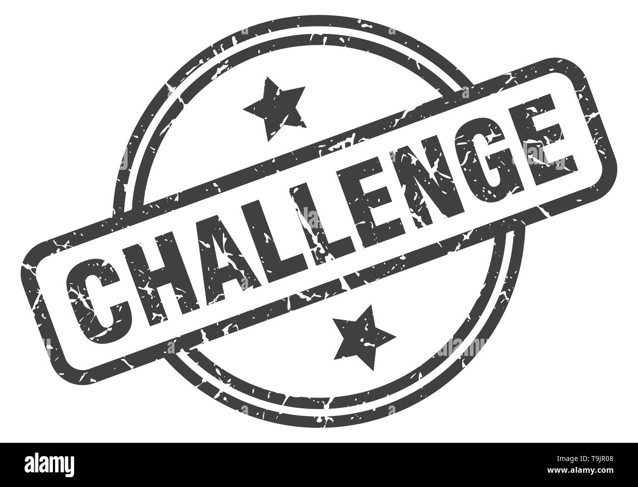 challenge stamp isolated on white Stock Vector Image & Art - Alamy