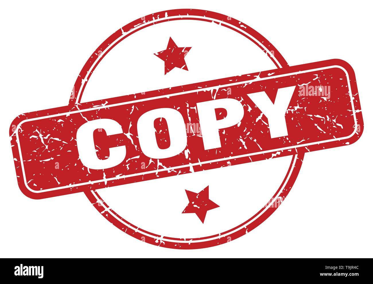 copy vintage round isolated stamp Stock Vector Image & Art - Alamy