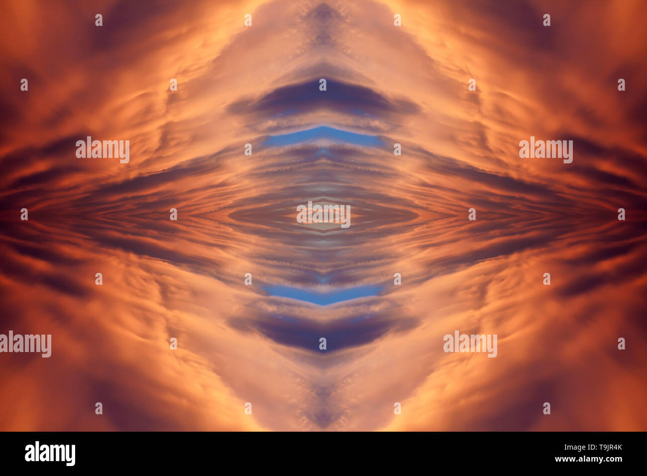 Abstract symmetrical background Stock Photo - Alamy